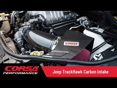 Black / Carbon Fiber Air Intake | 2020-2025 Dodge Durango SRT Hellcat