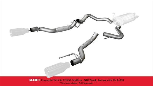 2017-2020 Ford F-150 EcoBoost Raptor 3.5T (14399) CORSA 3.0" Axle-Pipe ...