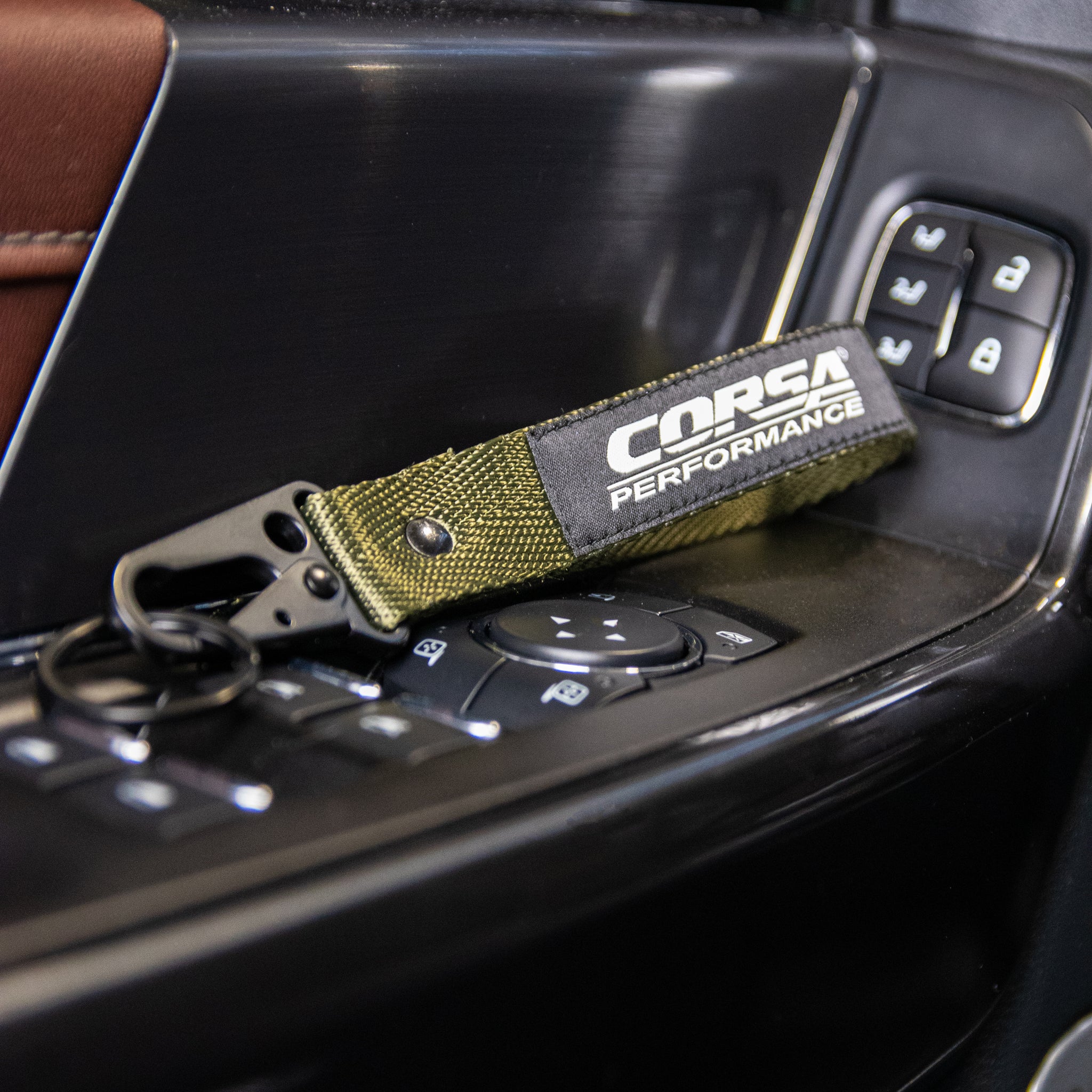 CORSA Performance Heavy Duty Keychain, (Keyloop, Lanyard)
