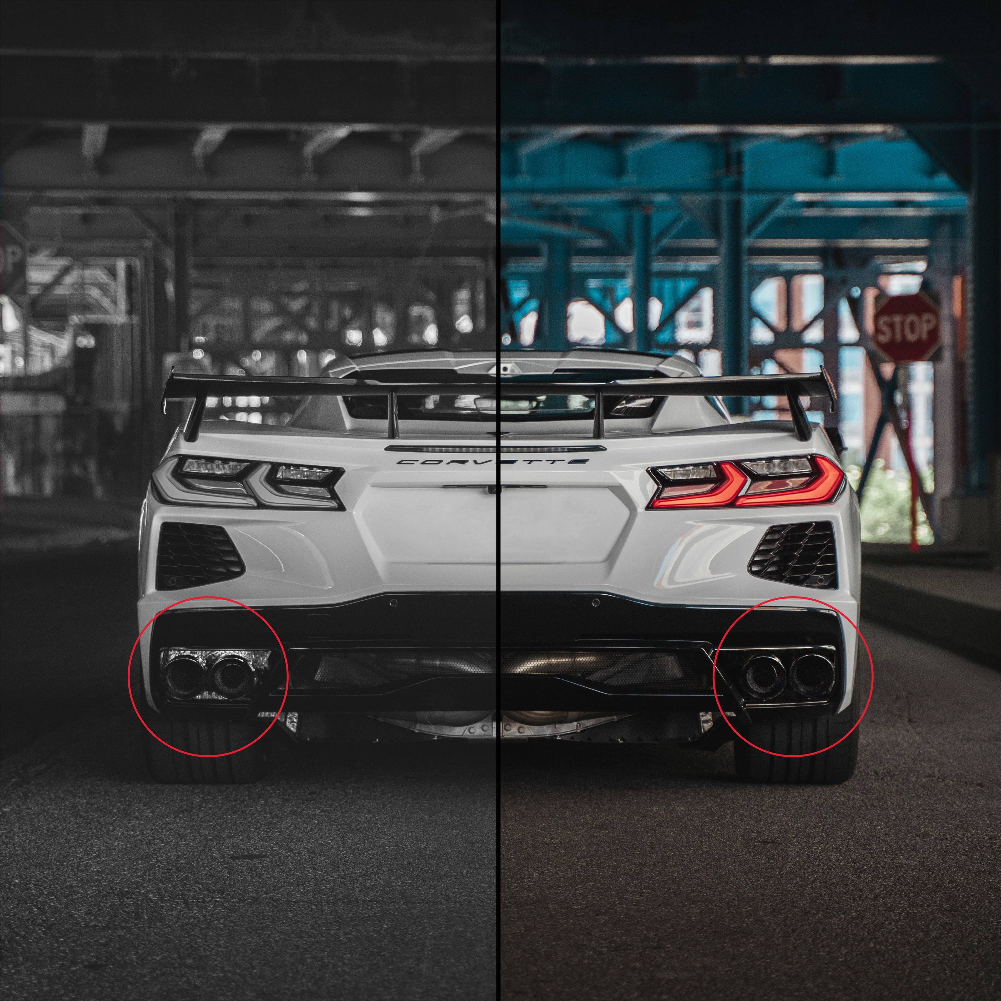 Black Heat Shield for Corvette C8 | Shop Corvette C8 Window Protection ...